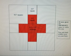 Scrappy Plus Sign Quilt (- and tutorial) | cuckooblue